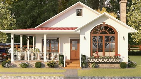 White Charming Tiny House Design Dream Tiny Living