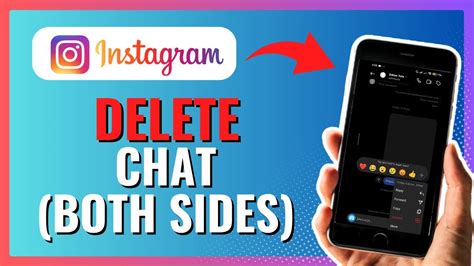 How To DELETE Instagram Chat From Both Sides YouTube