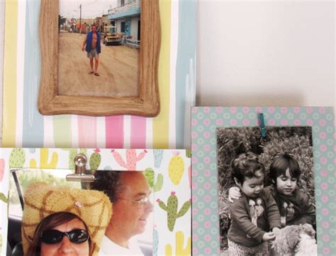 Cómo enmarcar fotos de una manera diferente Diydetodounpoco