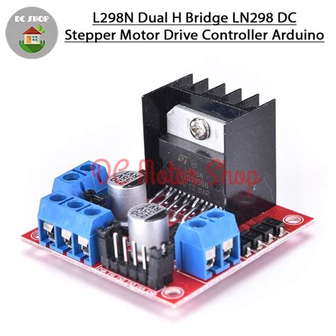 L298N Dual H Bridge LN298 DC Stepper Motor Drive Controller Arduino