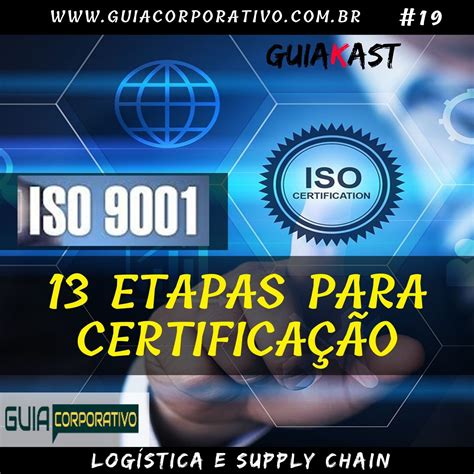 ISO 9001 13 Etapas para a certificação Podcast Melhoria contínua