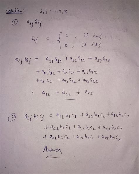 [solved] expand the following 2 expressions written using index notation course hero