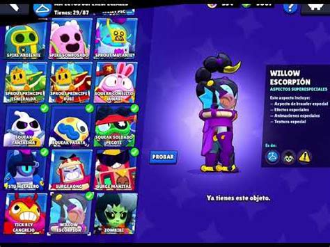 Me compro la skin de Willow Escorpión ragnarok YouTube