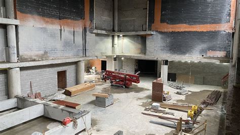 Reconstruction du théâtre Jean Vilar une nouvelle salle dans les