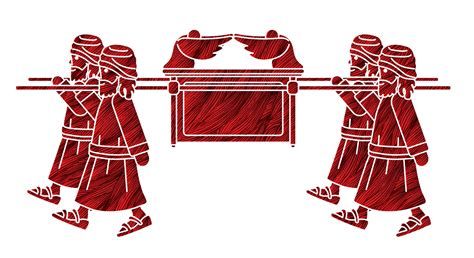 Grupo De Levi Llevando El Arca Del Pacto 16149268 Vector En Vecteezy