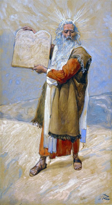 Moses And The Ten Commandments