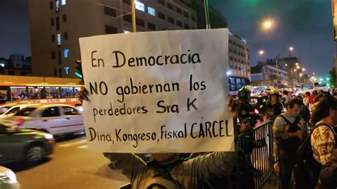 Marcha contra la corrupción y Patricia Benavides movilización llegó al