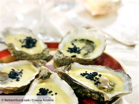 Huitres En Sabayon De Champagne Facile D Couvrez Les Recettes De