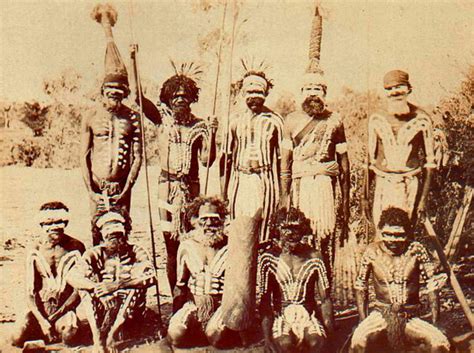 Members Of The Kalkadoon Aboriginal Tribe Circa Image Credit