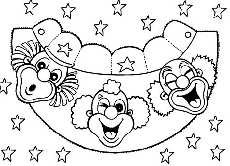 Desenho De Palhaco Para Colorir