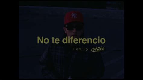 No Te Diferencio Dhuizar Ft Tesla Da Cherry Letras Youtube
