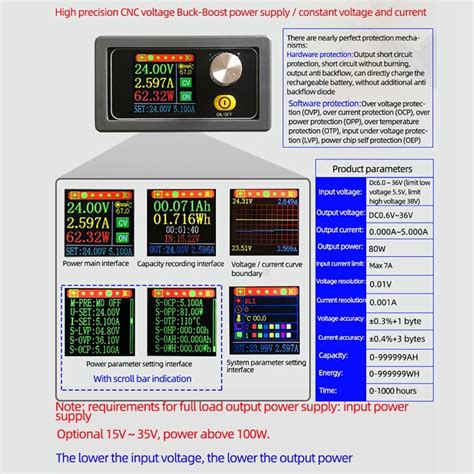 Xys Dc Dc Buck Boost Converter Cc Cv V Grandado