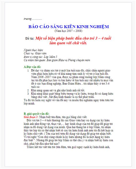 Cẩm nang cha mẹ 3 4 tuổi là mẫu giáo gì Hướng dẫn lựa chọn trường mẫu