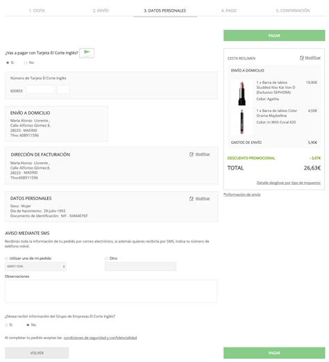 Pasos Para Comprar Ayuda El Corte Ingl S