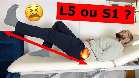 Sciatique L5 Ou S1 YouTube