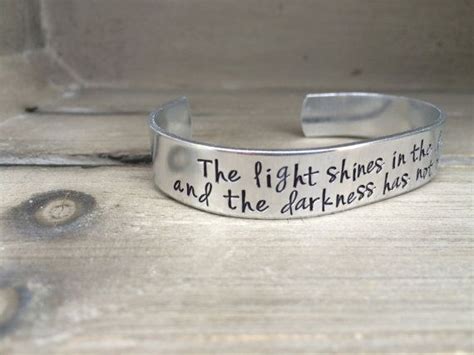 John 1 5 The Light Shines In The Darkness Bible Verse Etsy Bible