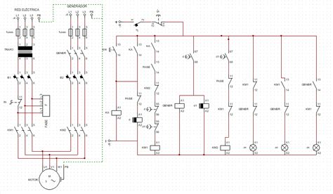 Diagrama De Conexion Transferencia Manual