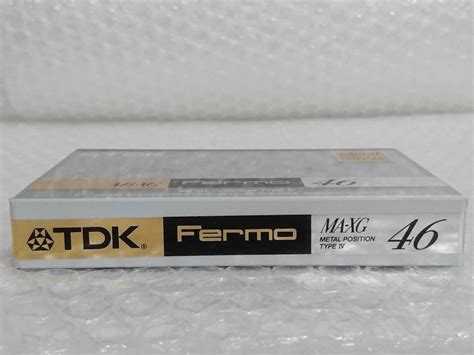 Yahoo オークション 未開封 廃盤品 難あり TDK Fermo MA XG 46 METAL