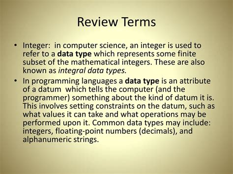 ppt datatypes variables constants powerpoint presentation free download id 2816471