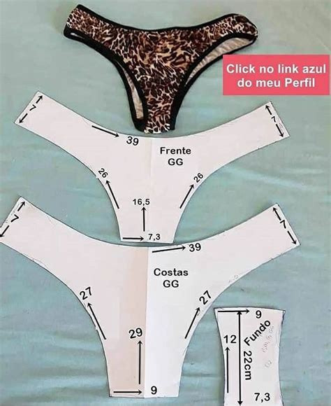 Pin Em Patrones De Ropa Intima