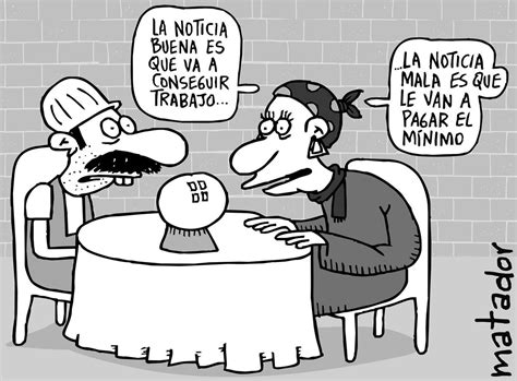 La suerte en el año nuevo por Matador Vean las caricaturas del día