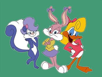 Tiny Toons Original Production Cel Babs Bunny Fifi La Flume And