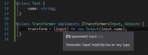why is typescript unable to infer the type of function parameters when implementing a generic