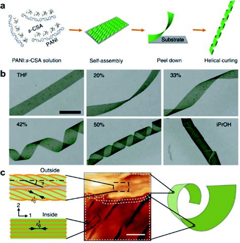Hierarchical Self Assembly Into Chiral Nanostructures Chemical