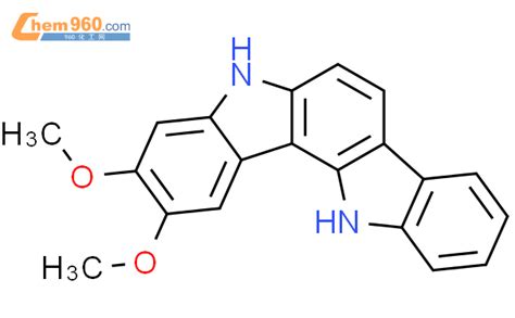 780759 86 6 INDOLO 3 2 A CARBAZOLE 5 12 DIHYDRO 2 3 DIMETHOXY 化学式结构式