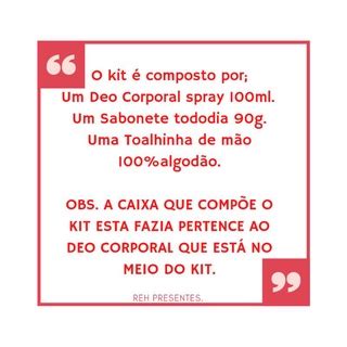 Kit Presente Natura Deo Corporal Meu Primeiro Humor Feminino 100ml