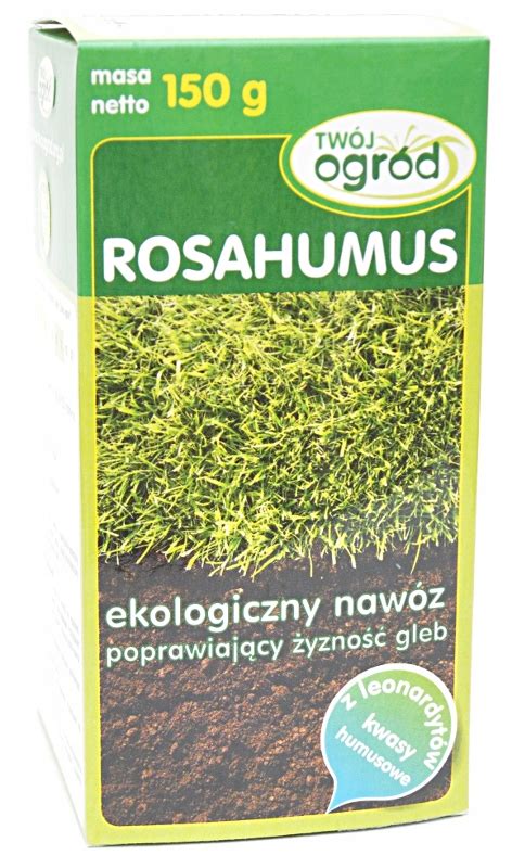 ROSAHUMUS 150g Kwasy Humusowe Lepsza żyzność gleby 5900644531708