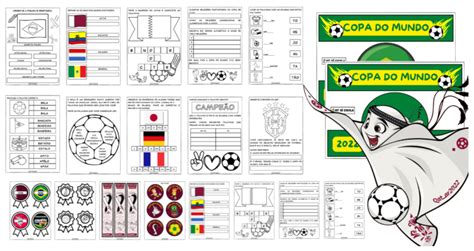 Kit Copa Do Mundo S Escola
