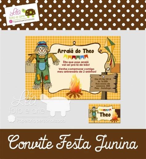Convite Festa Junina Online Para Editar