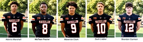 2022 Varsity Player Photos MassillonTigers