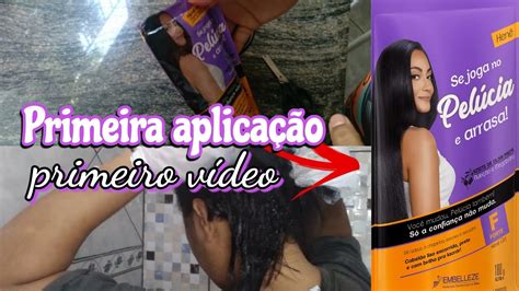 Primeiro V Deo Do Canal Primeira Aplica O Do Hen Pel Cia Forte