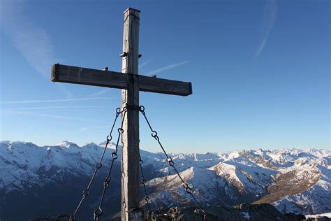 Gipfelkreuz Gipfel Rastkogel Kostenloses Foto Auf Pixabay