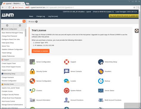 How To Install CPanel WHM In CentOS 6