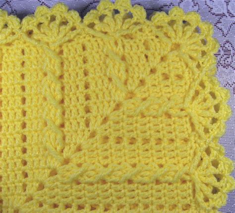 Álbumes 94 Imagen De Fondo Bordes En Crochet Para Mantas De Bebe El último
