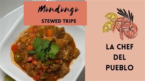Mondongo Guisado Stewed Tripe YouTube