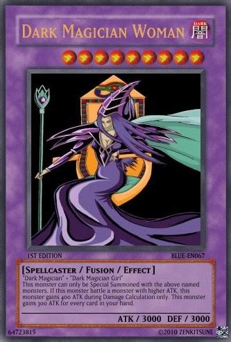 Image Dark Magician Woman Yu Gi Oh Card Maker Wiki Cards