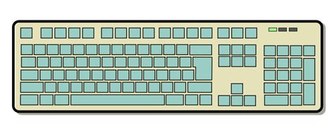 Keyboards Clip Art Library
