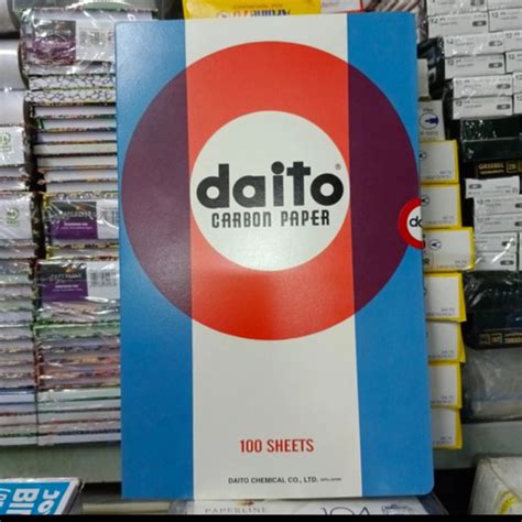 Jual Kertas Karbon Daito Folio Hitam Lembar Jakarta Barat Indo
