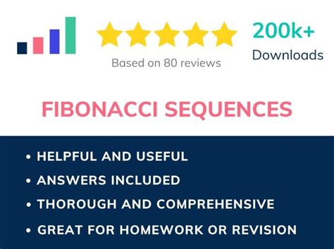 fibonacci sequences teaching resources