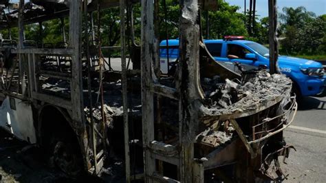 Plataforma de empresas de ônibus denuncia vandalismo no Rio