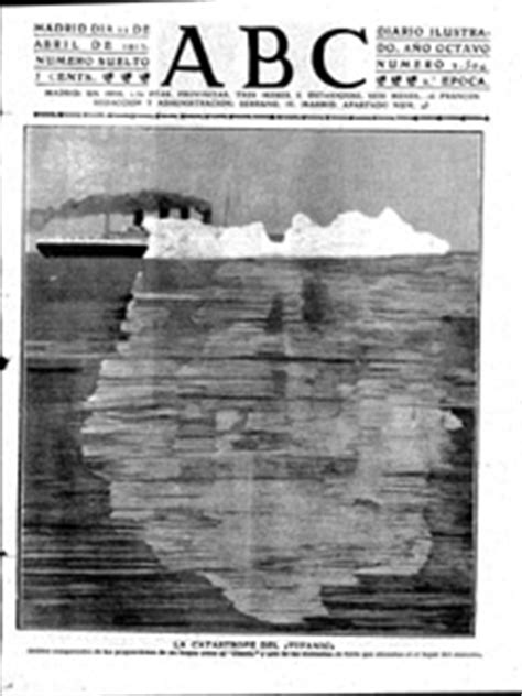 Especial A Os Del Hundimiento Del Titanic Abc Es