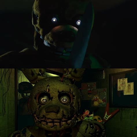 I Love That The Eyes Of Springtrap Are Faithful To The Fnaf Design