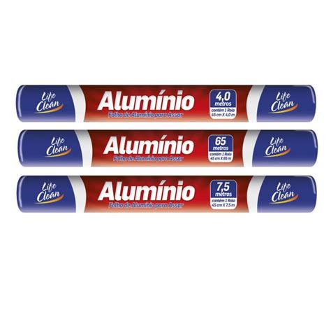 ROLO ALUMINIO LIFE CLEAN 30 X 7 5 CX 25 UN Edplast