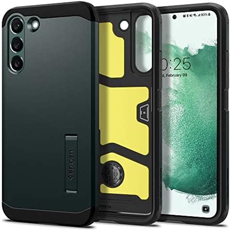 Spigen Tough Armor Hülle Kompatibel mit Samsung Galaxy S24 Ultra