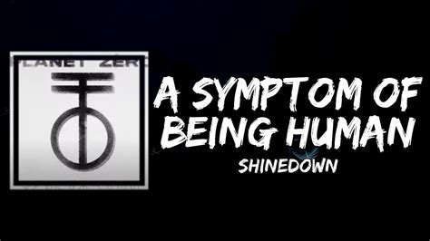 Shinedown A Symptom Of Being Human Lyrics YouTube