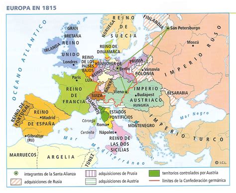 Mapa De Europa Del Siglo Xviii